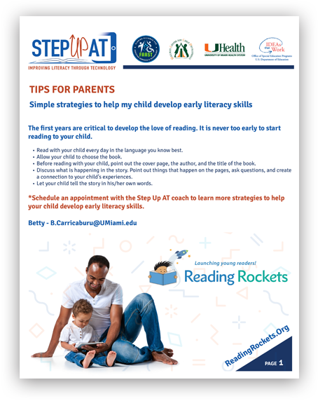 Parent Resources (for Parents and Caregivers) - Step Up AT