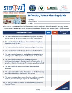 Coaching Resources Available Through Step Up AT